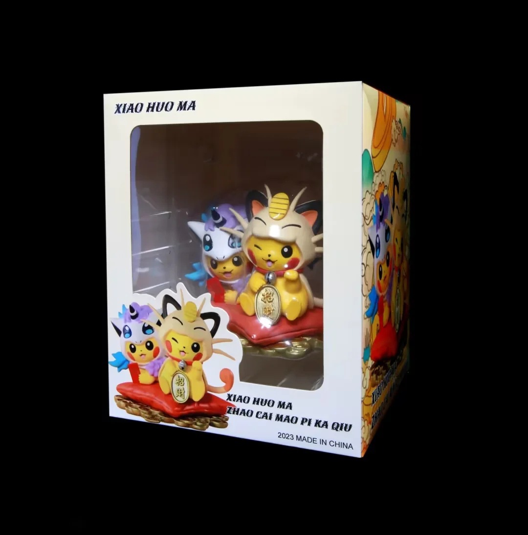 Mô hình figure: Pikachu Cosplay Meow Ponyta Mèo Thần Tài - TAKI SHOP ...